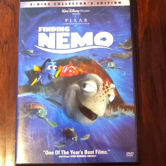 Pixar | Media | Disney Pixar Finding Nemo Collectors Edition On Dvd ...